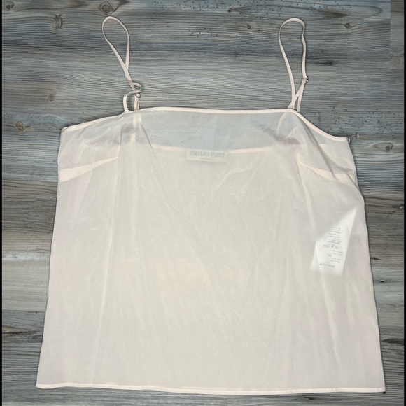 Emilio Pucci | Tops | Emilio Pucci Blush Pink Camisole | Poshmark